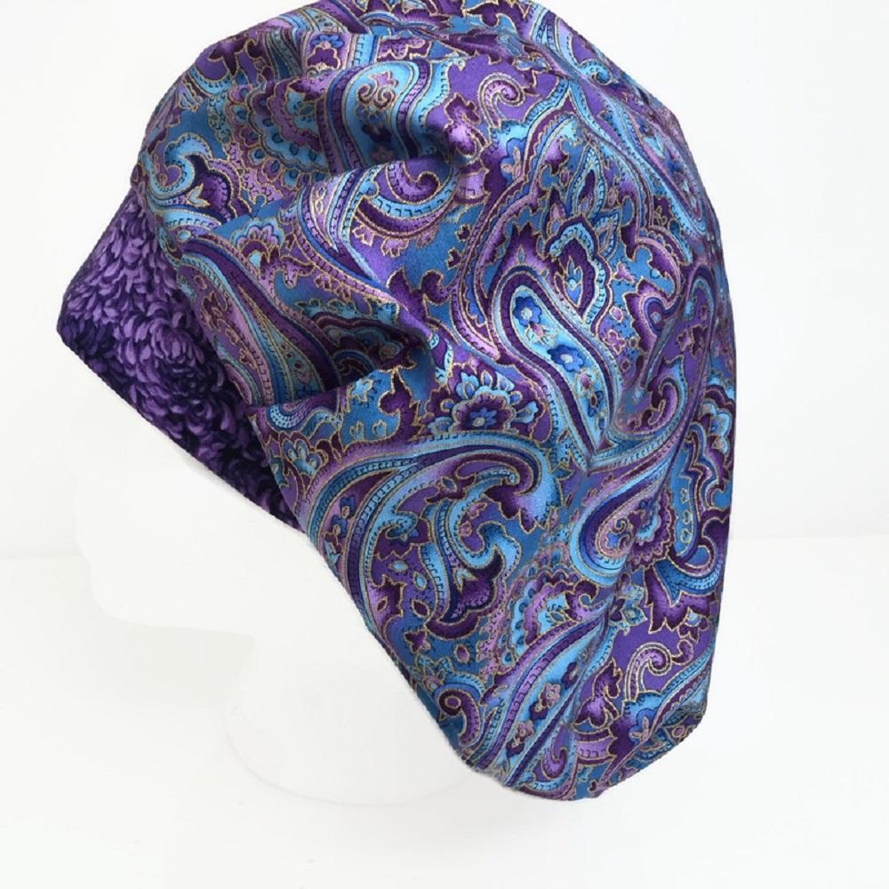 OR Hats Bouffant Scrub Hat Purple Passion