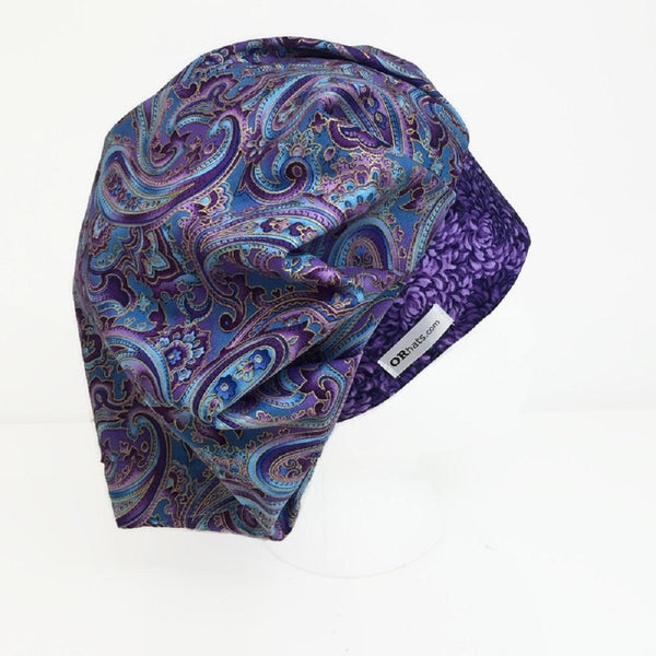 OR Hats Bouffant Scrub Hat Purple Passion